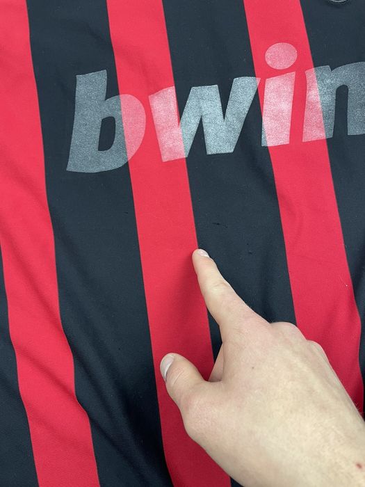 Adidas ADIDAS ACM SOCCER JERSEY BWIN BLOCKCORE | Grailed