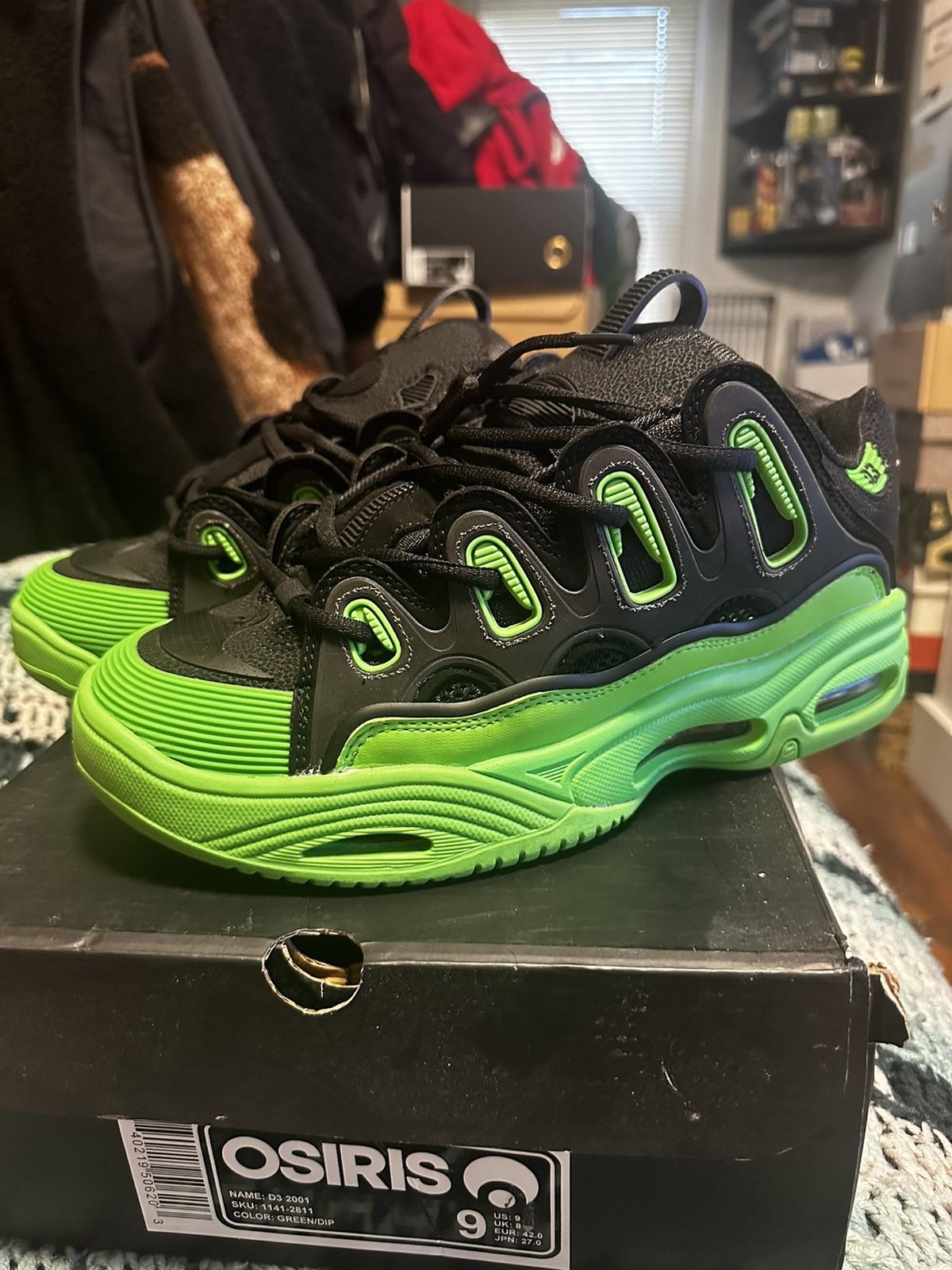 Osiris Osiris D3 2001 Green Dip | Grailed