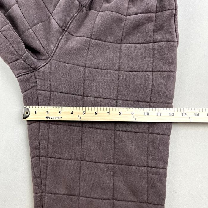 Tna Aritzia Tna Sweatpants Medium Brown Cozy Fleece Mega Quilted Grailed