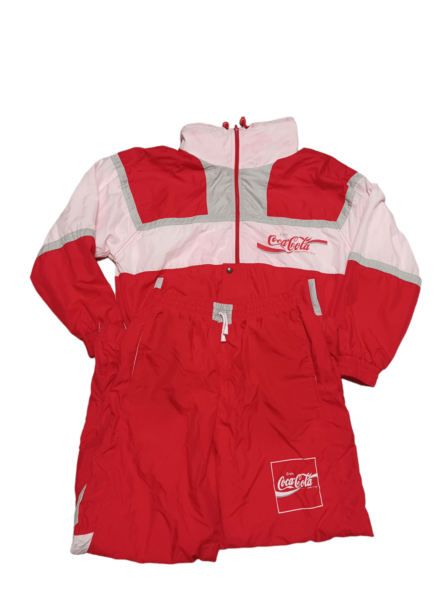 1990x Clothing × Coca Cola × Vintage FANTASTIC MADE IN PORTUGAL NYLON ...