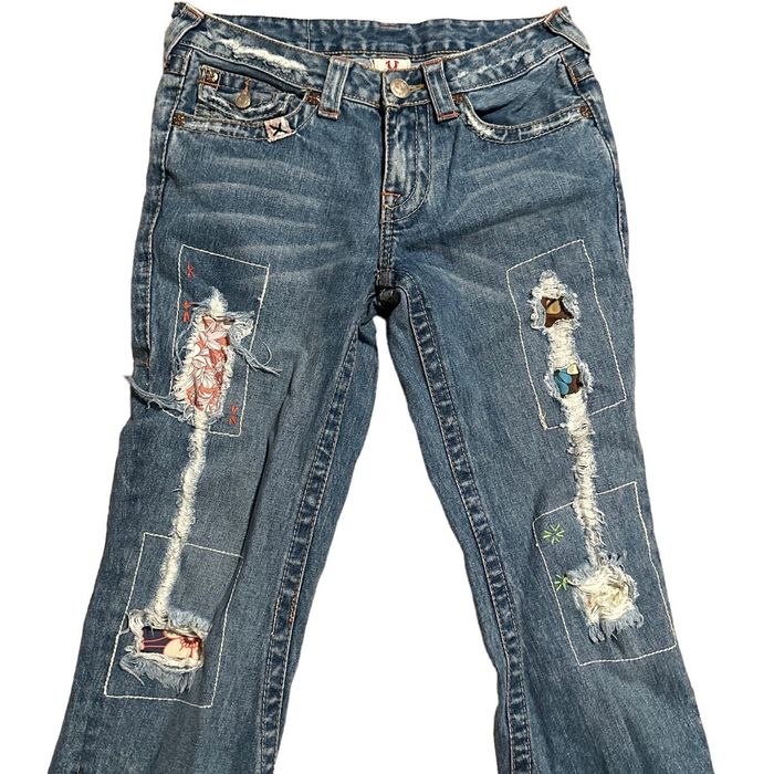 True Religion Vintage True Religion Woodstock patch jeans | Grailed
