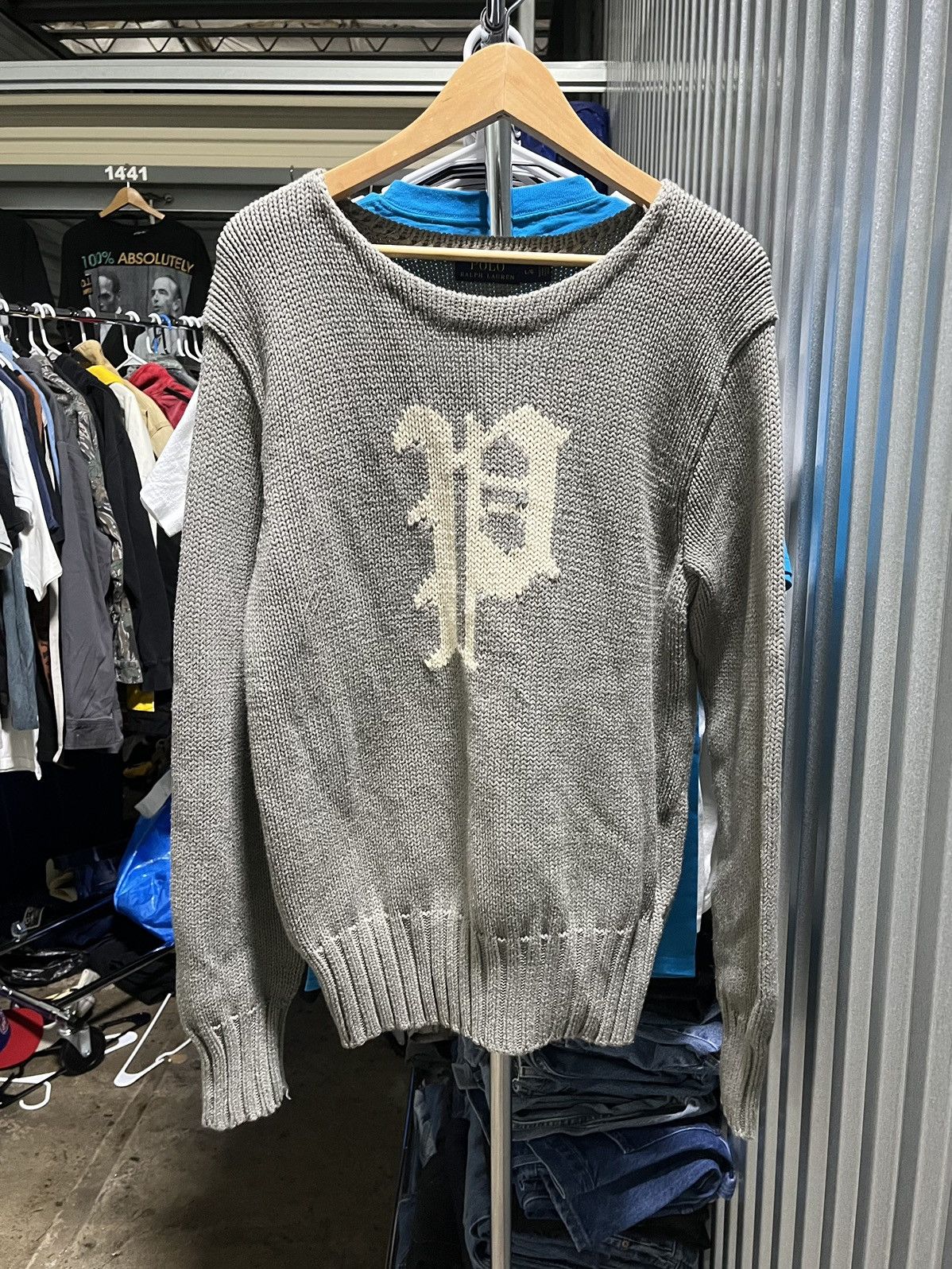 Polo Ralph Lauren Vintage Polo Ralph Lauren Old English P Letterman ...