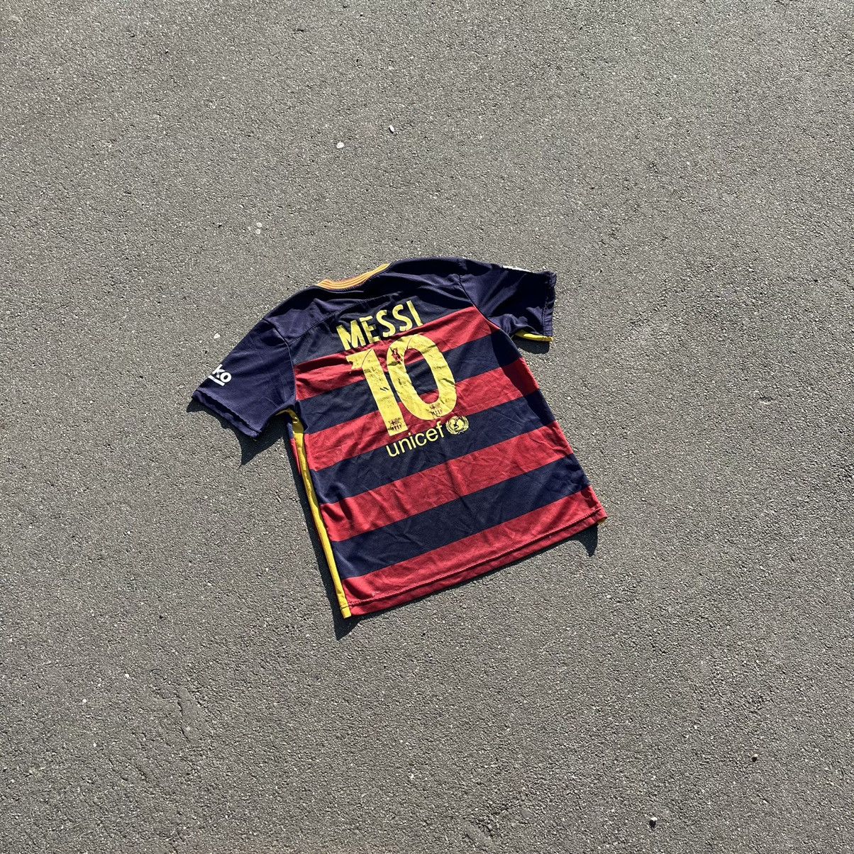 Nike Nike barcelona messi 2015-16 home kit shorts football | Grailed