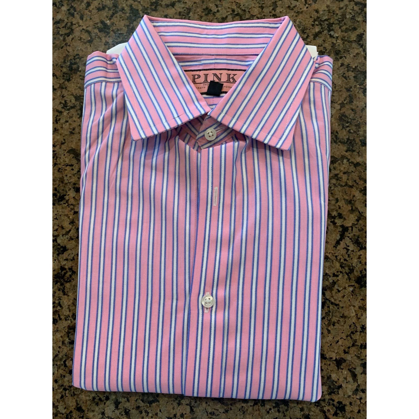 Thomas Pink Pink by Thomas Pink (London) dress shirt, long sleeve | Grailed