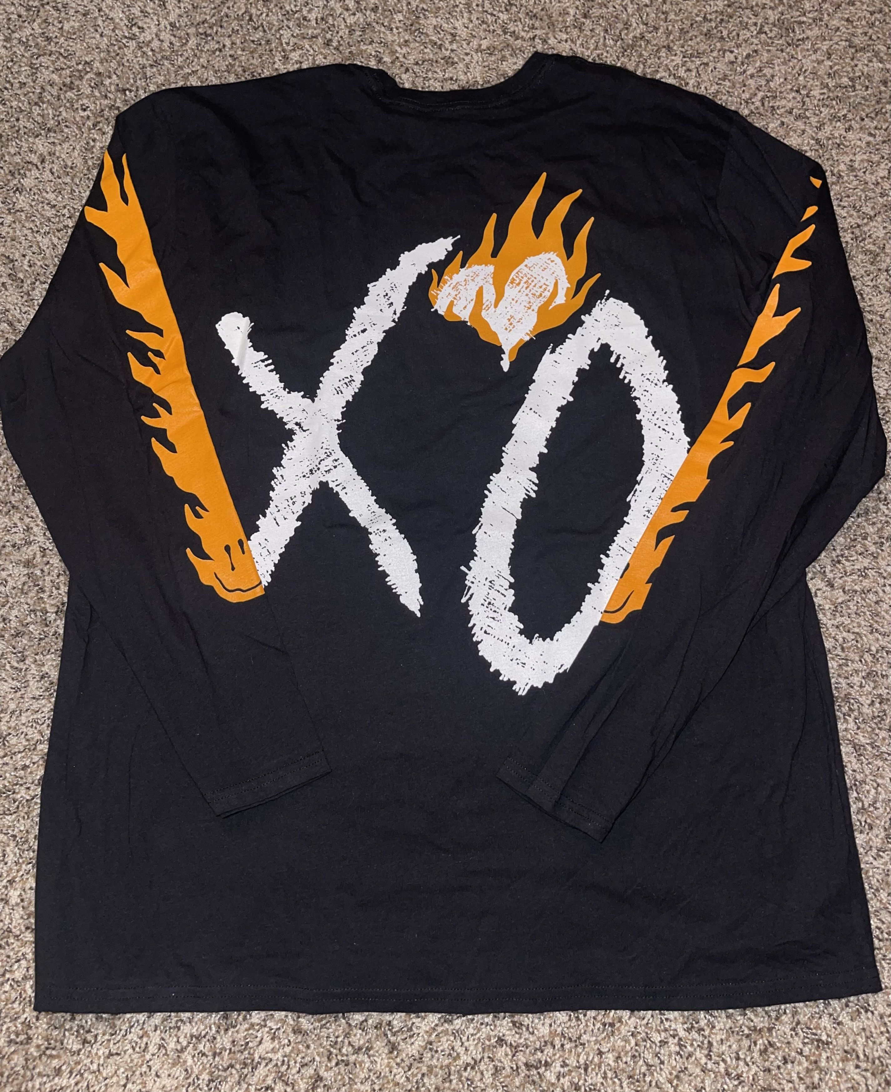 Hype The Weeknd Nav Good Intentions XO Graphic T-Shirt | Grailed