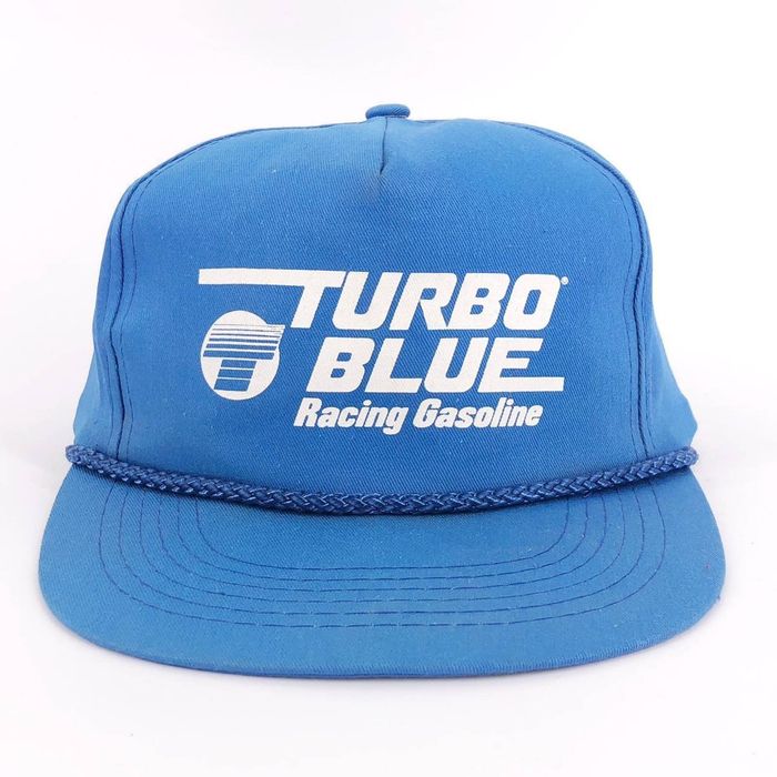 Other 80s Turbo Blue Racing Fuel trucker hat 1980s vintage | Grailed