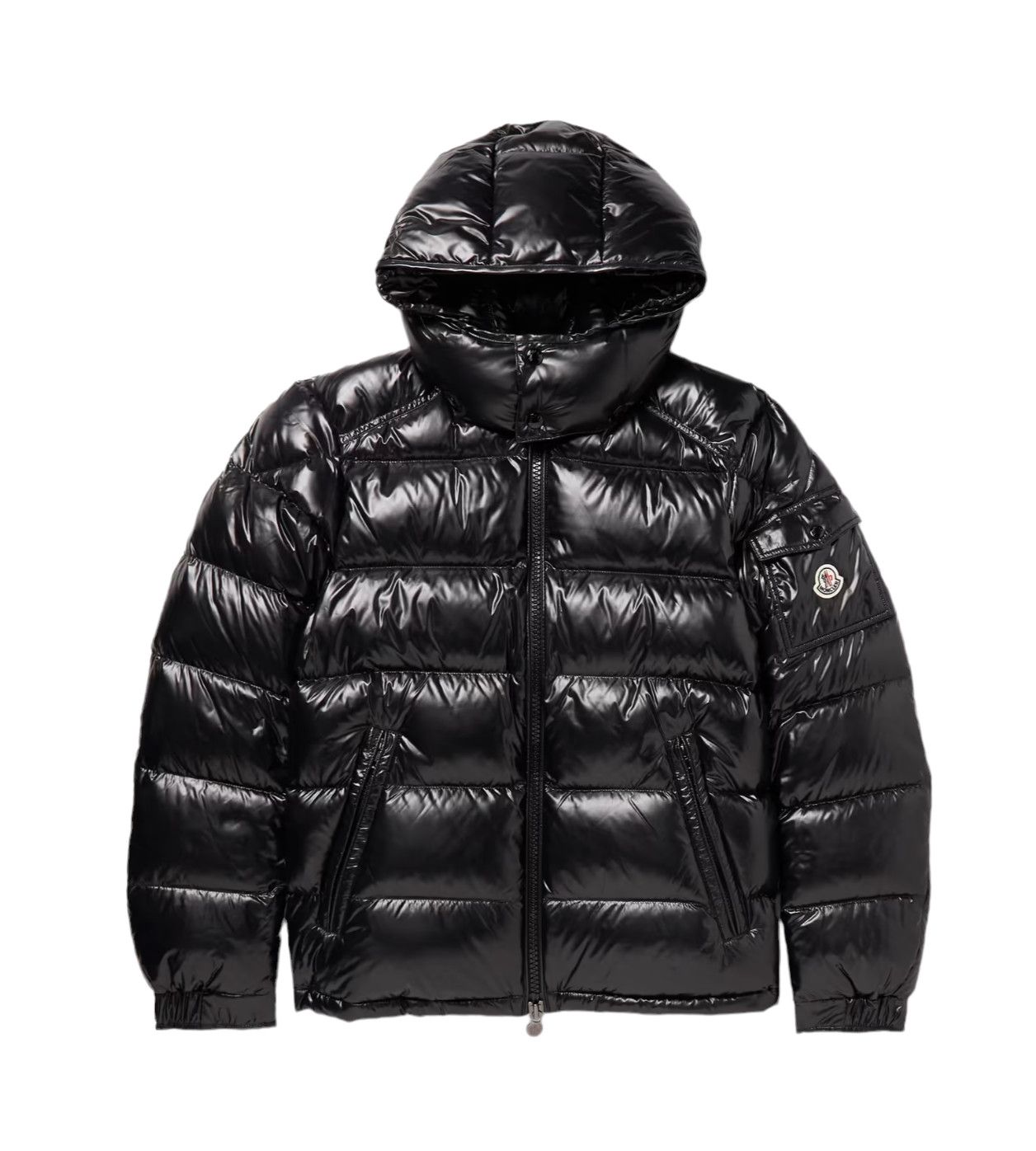 Moncler Maya Short Down Jacket Black | Grailed