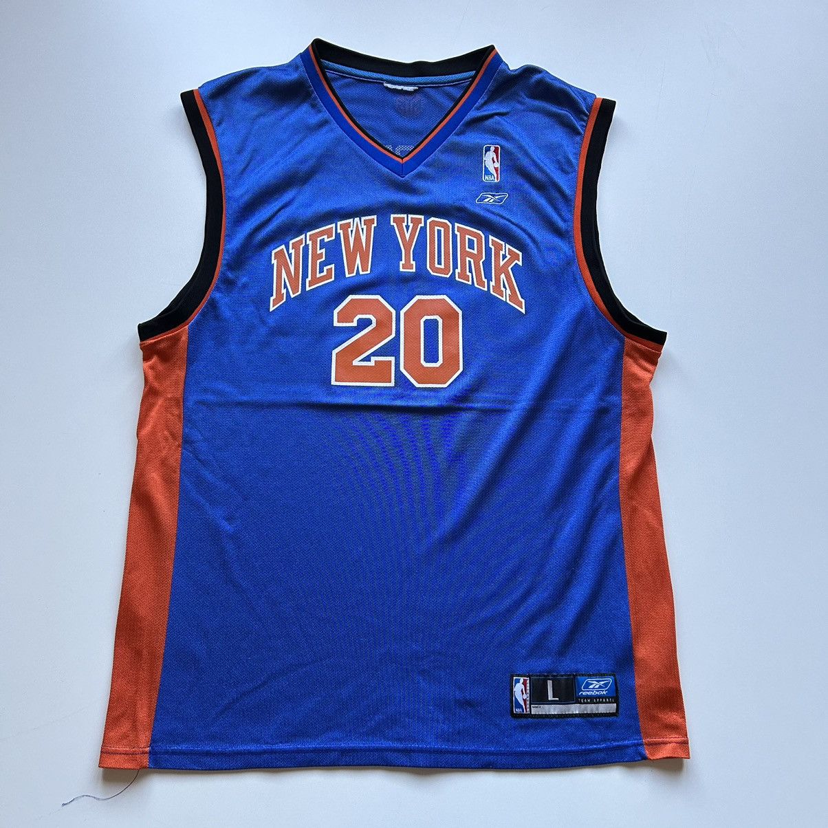 Vintage Vintage 2000s New York Knicks Houston #20 NBA Jersey Large ...