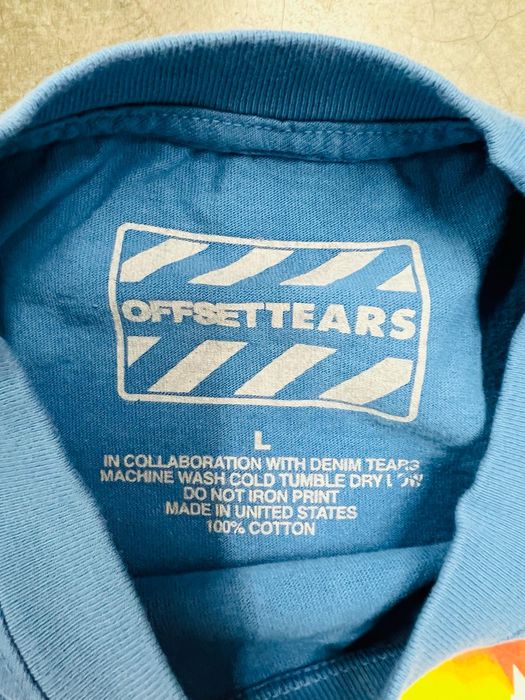 DENIM TEARS Denim Tears X Offset tee - Large | Grailed