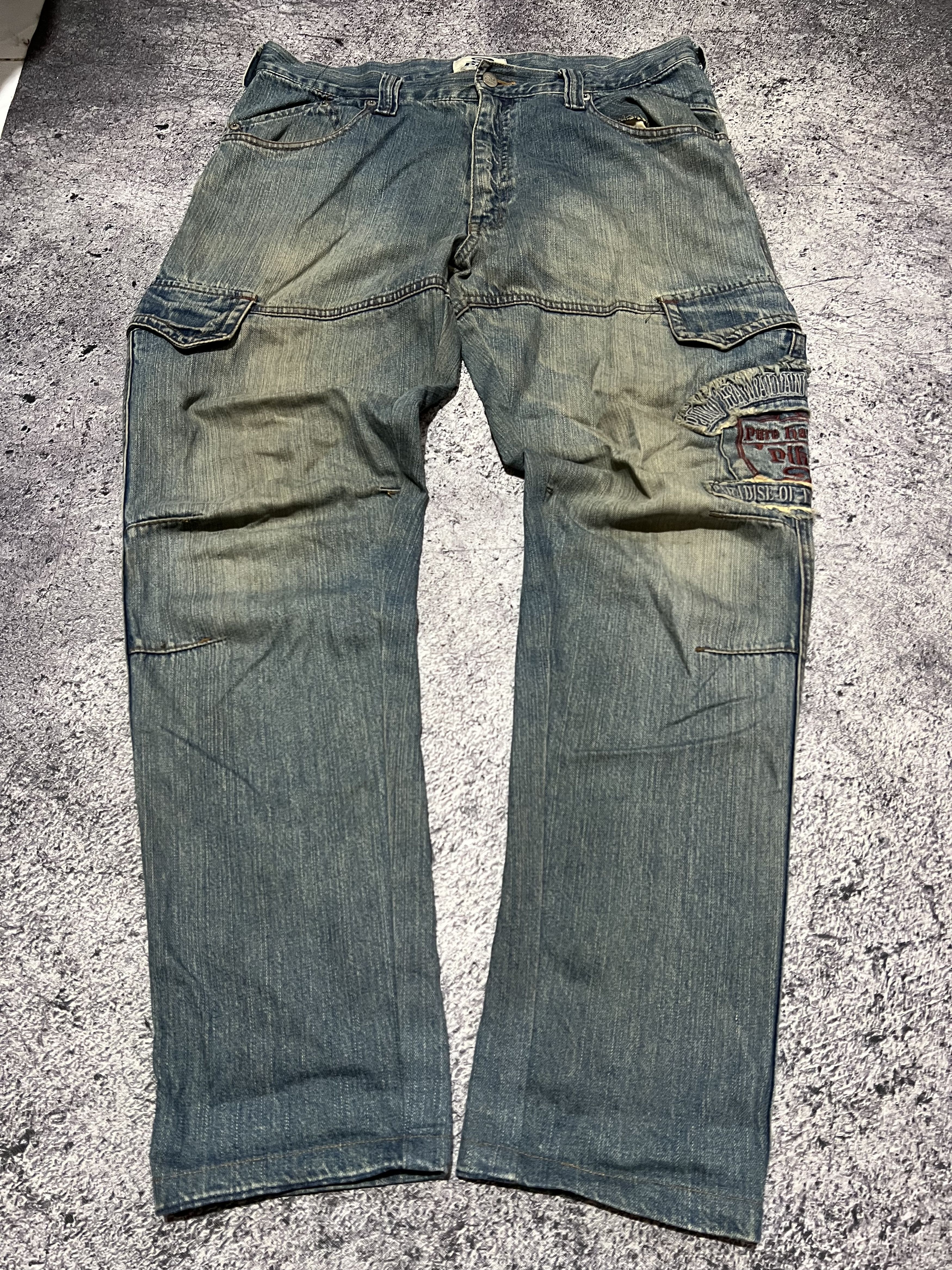 Hysteric Glamour × If Six Was Nine × Le Grande Bleu (L.G.B.) 2000s Piko Poem Embroidery Patch ...