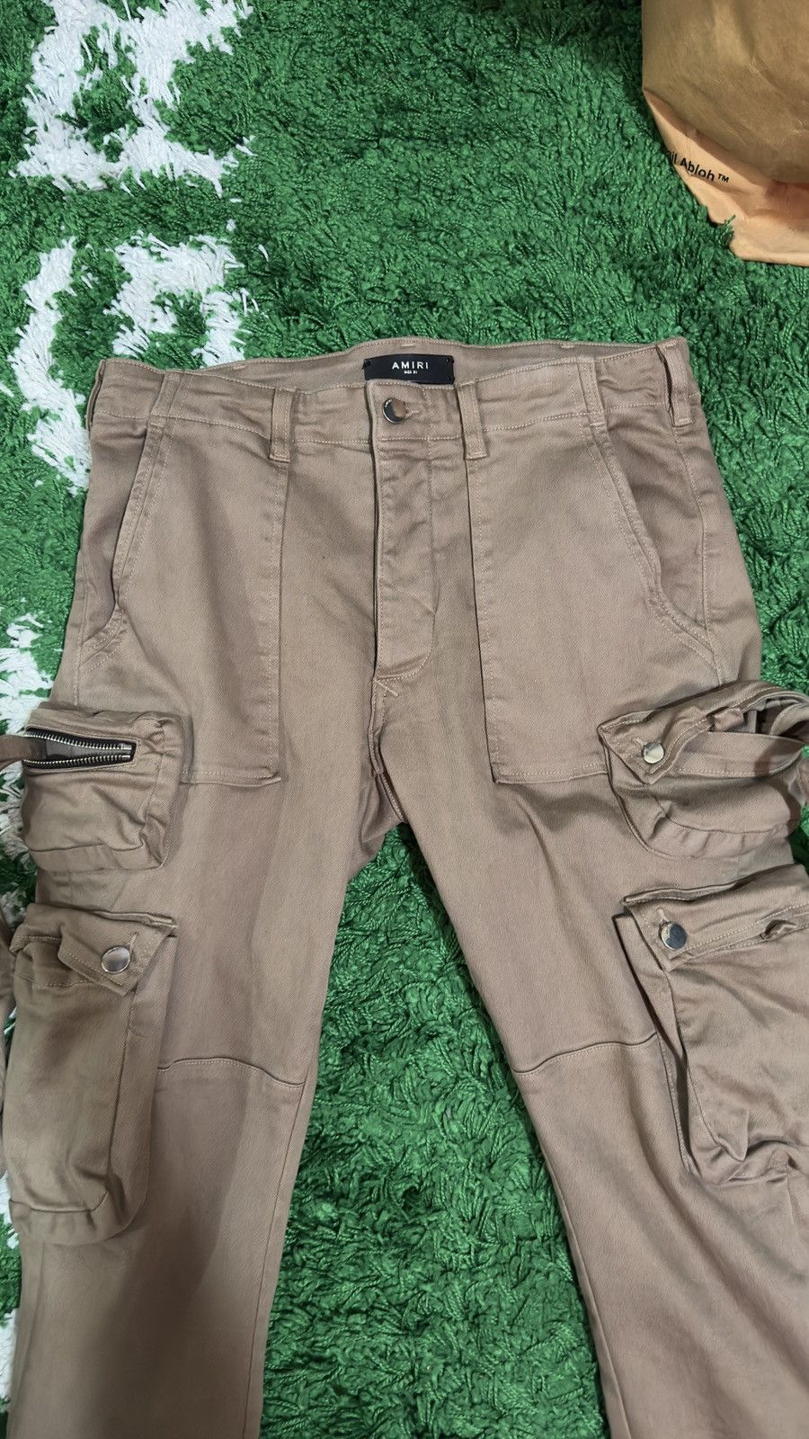 Amiri Amiri Cargo Pants Size 31 defected read description | Grailed