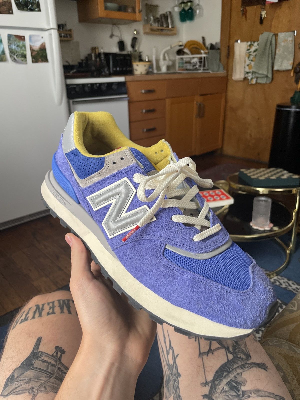 New Balance Bodega x New Balance 574 Blue | Grailed
