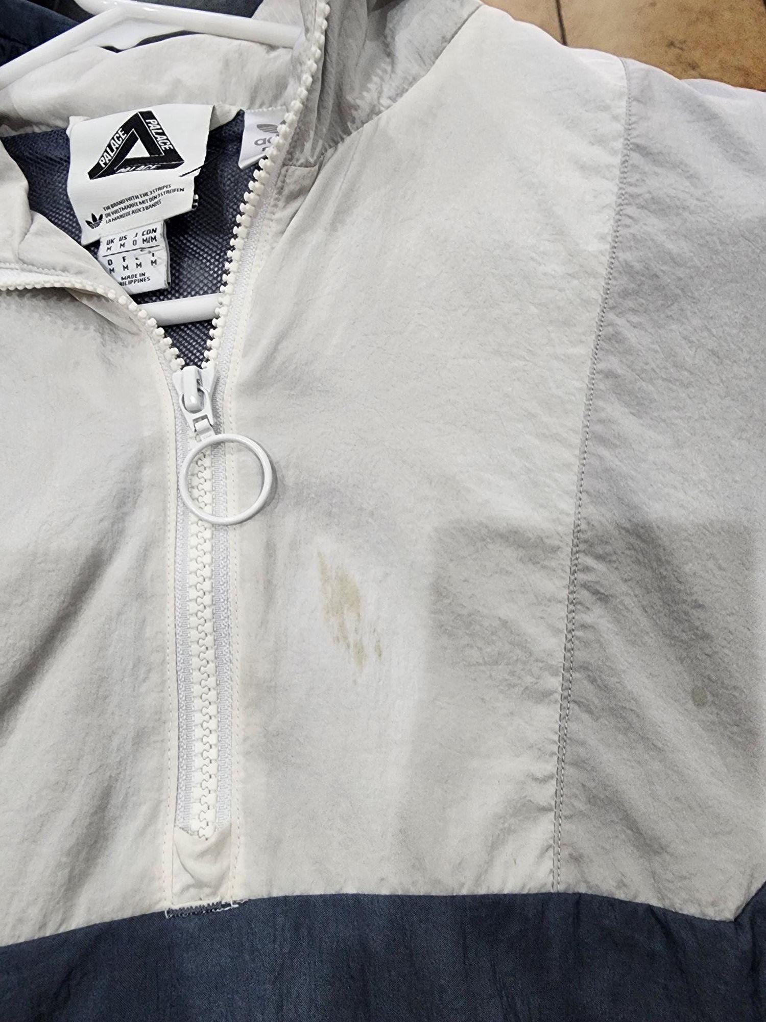Adidas × Palace Palace Adidas Track Jacket Onix (sample) | Grailed