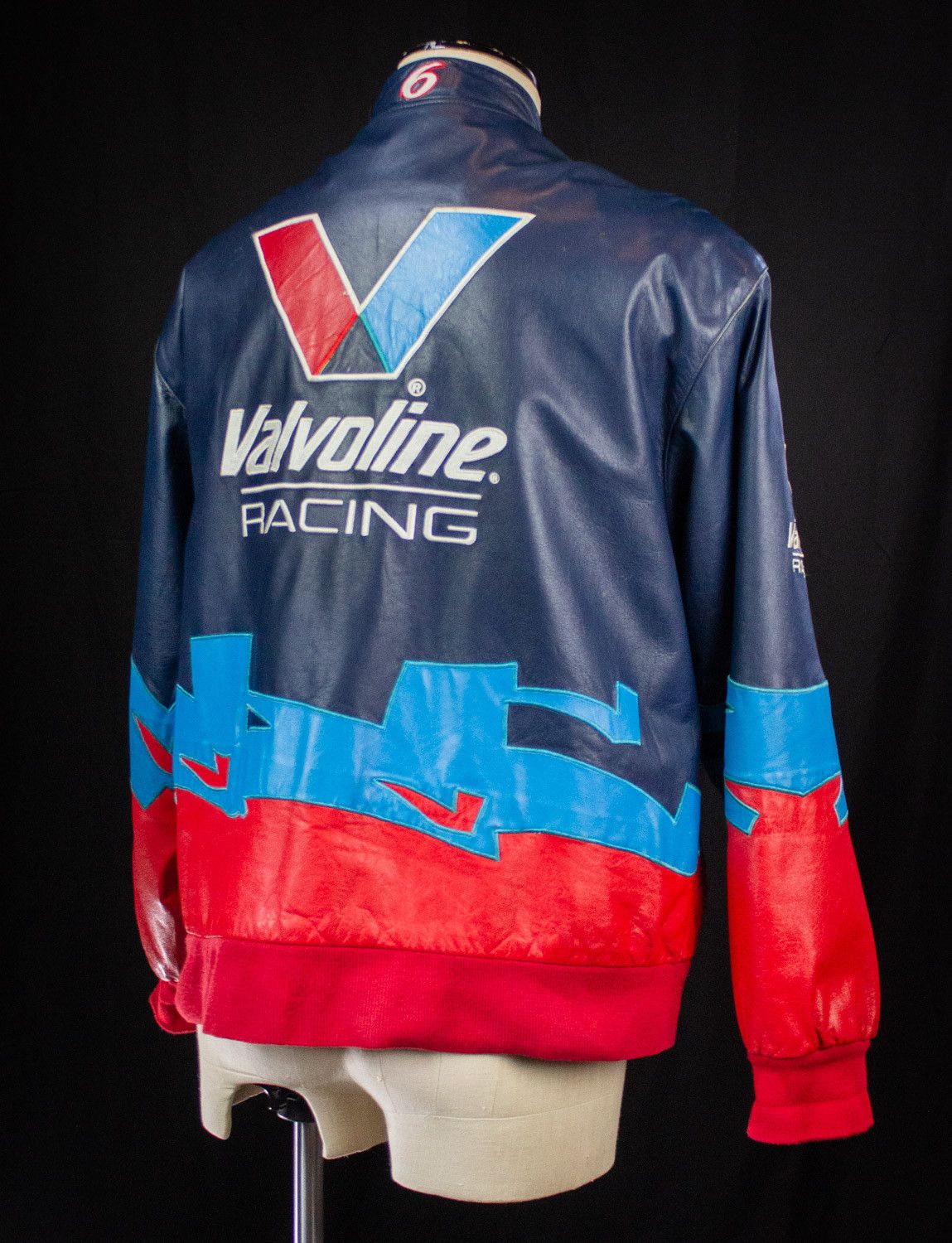 NASCAR × Vintage Mark Martin Valvoline Nascar Leather Racing Jacket 90s ...