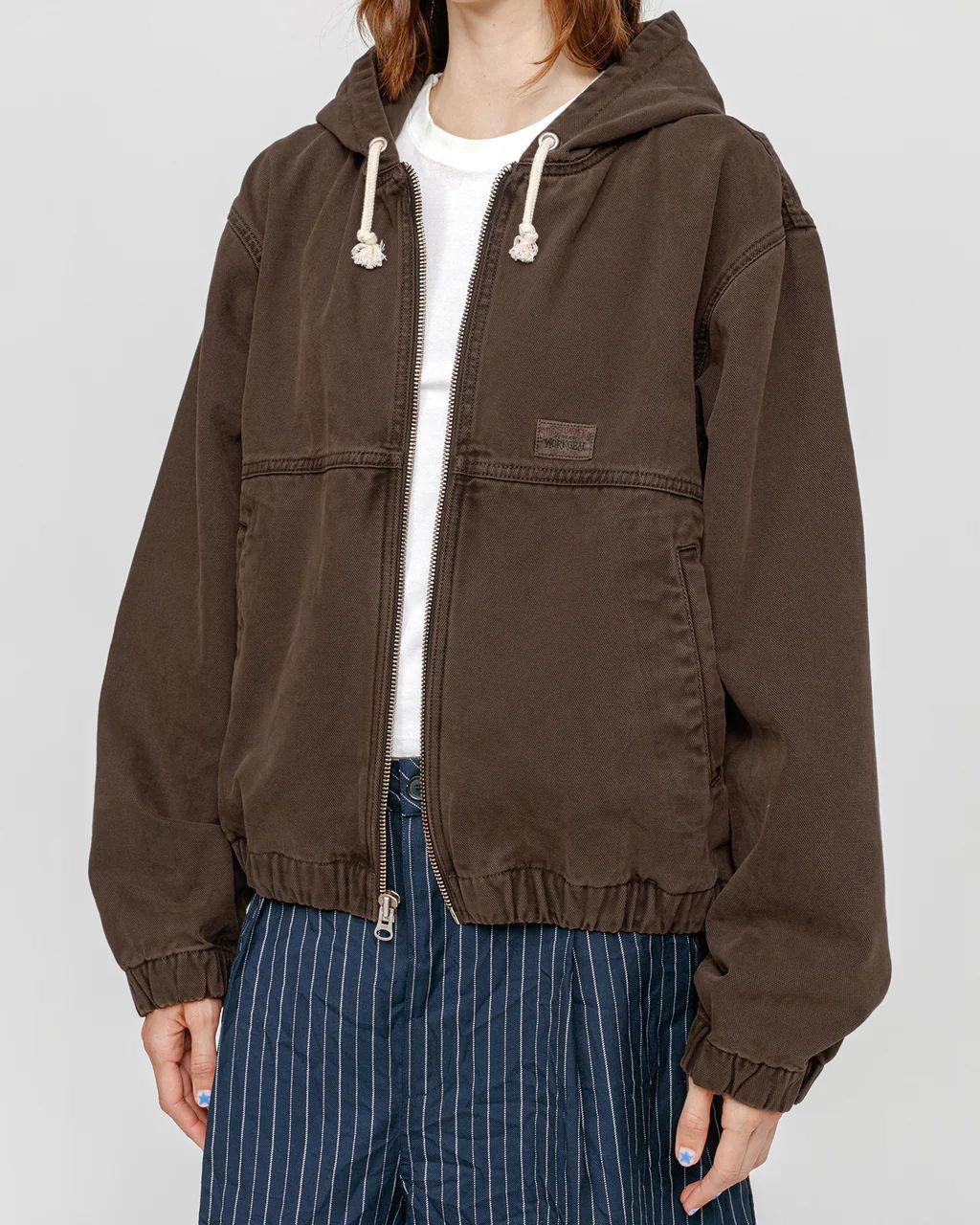 Stussy Stussy Stone Washed Canvas Work Jacket | Grailed