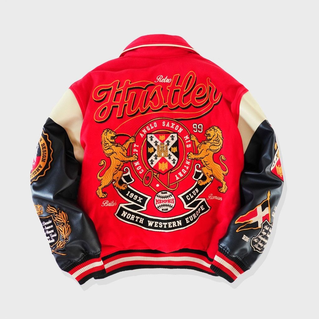 Varsity × Varsity Jacket VARSITY JACKET - SAXON | Grailed