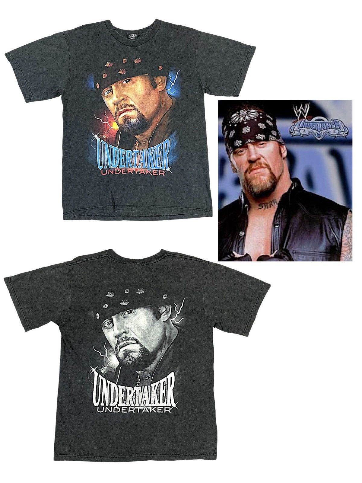 Vintage Rare💥 90s Undertaker WWF/WWE Thai Bootleg Heavy Metal Tag | Grailed