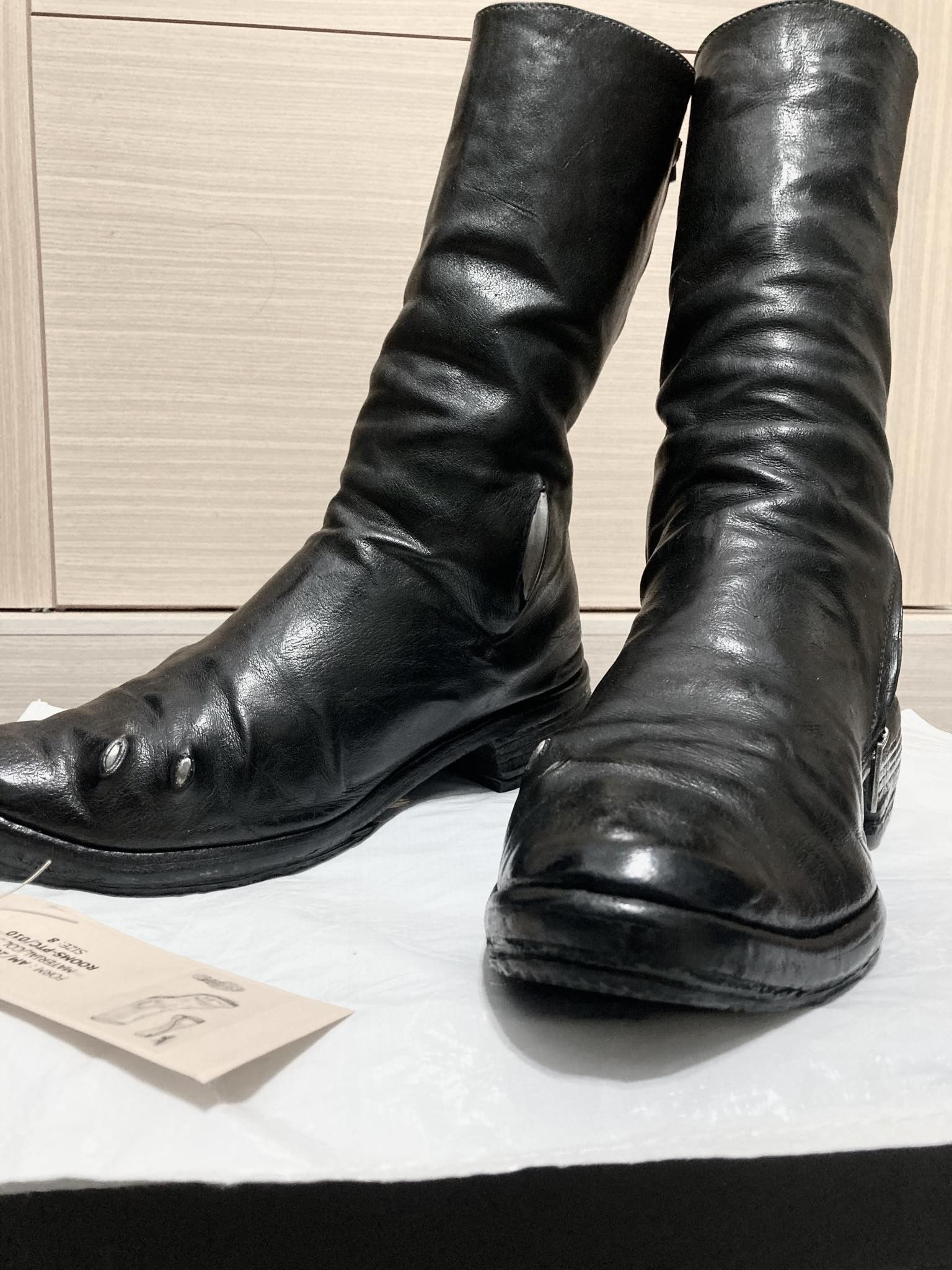 Carol Christian Poell Carol Christian Poell ONE PIECE PROSTHETIC BOOT ...