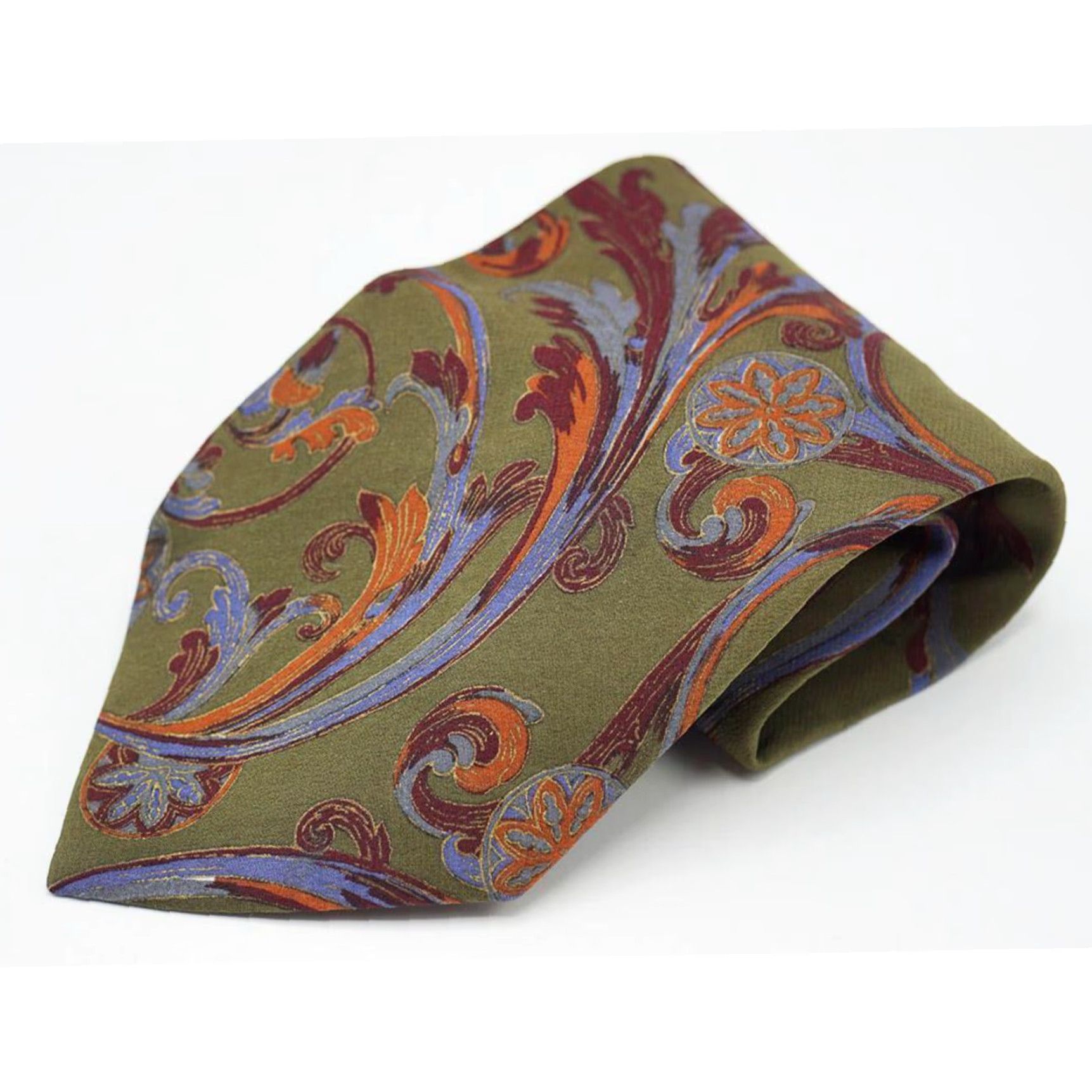 Vintage Italian Made Wide Silk Charleston Tie Rack Accessory for the ...