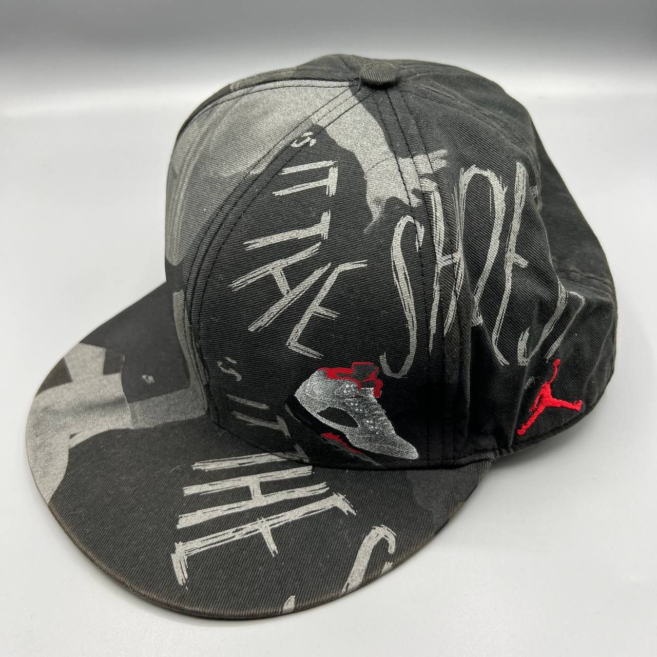 Jordan Brand Air Jordan Hat Men 7 1/2 Retro 5 Fire Red Jumpman Fitted ...