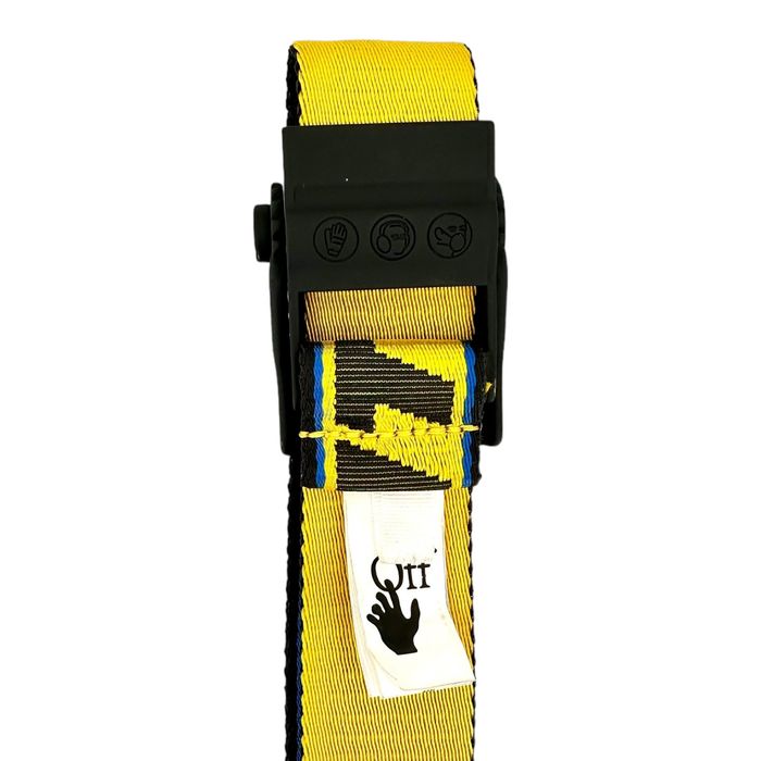 Off-White Off-White Industrial Belt Yellow Black | Grailed