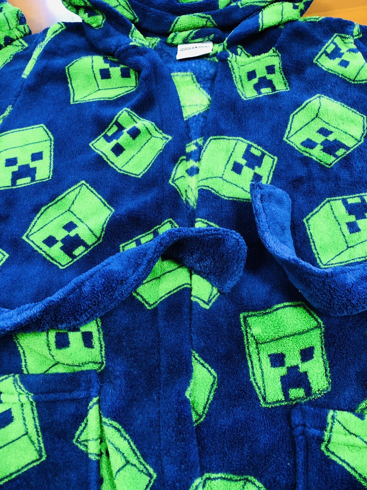 Exclusive Game × Lego × Rebel Lego X Rebel Minecraft Bathrobe | Grailed