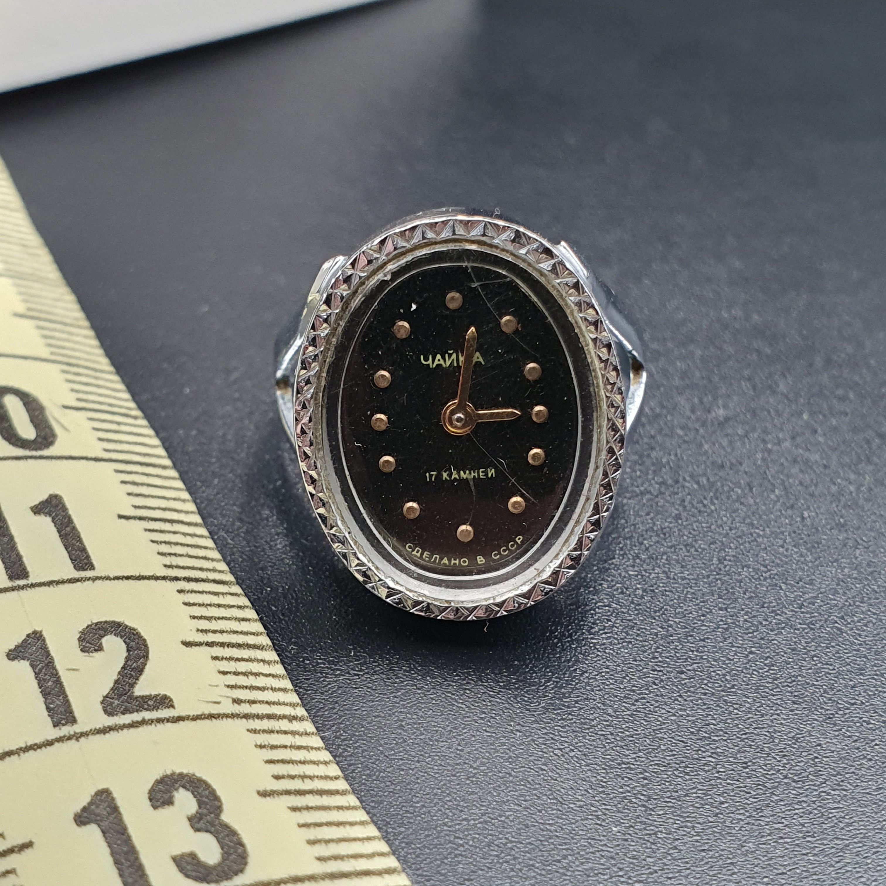 Cccp × Vintage × Watch 1987 ring / watch Chaika USSR | Grailed