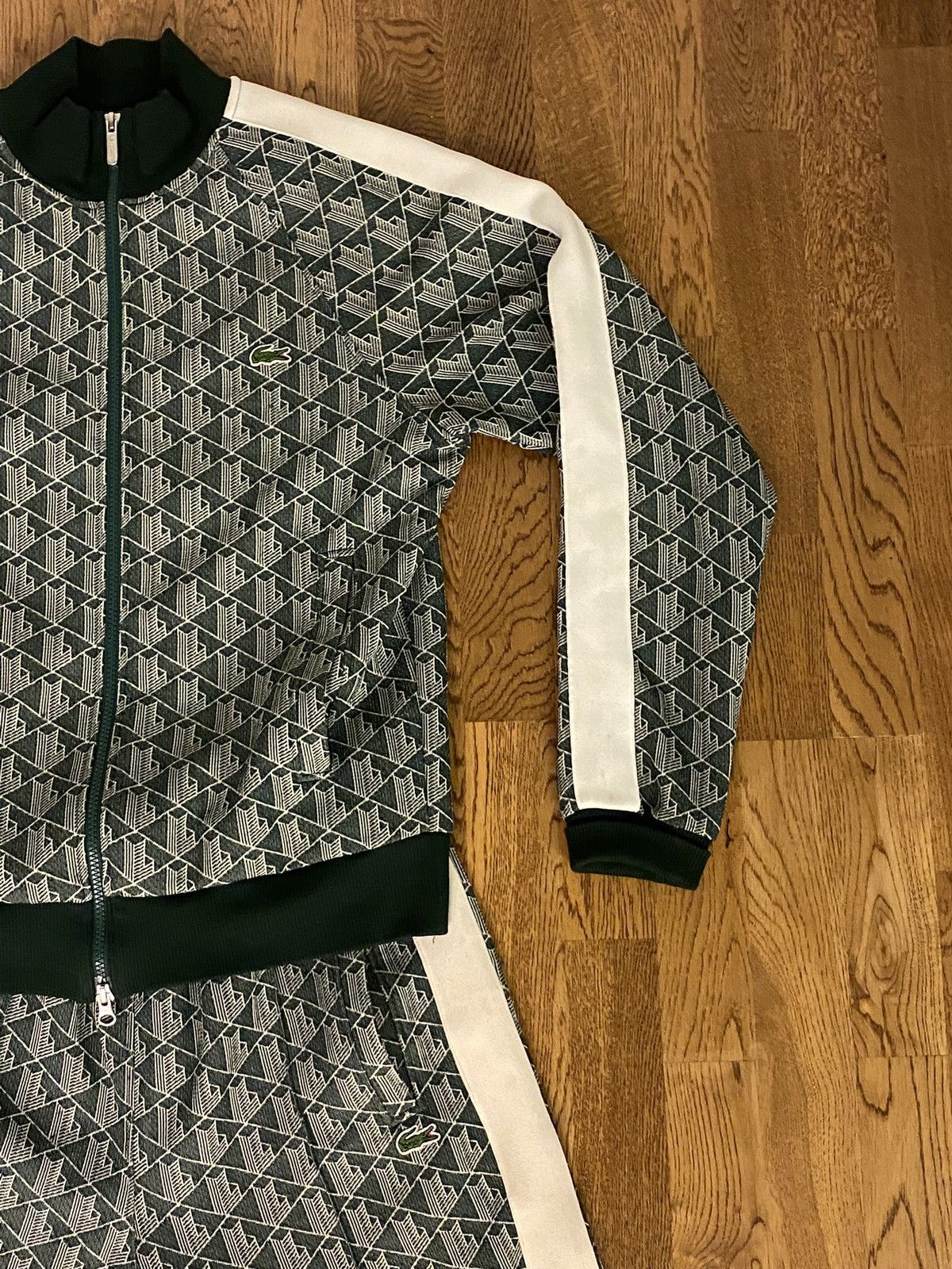 Lacoste Full tracksuit Lacoste Monogram | Grailed