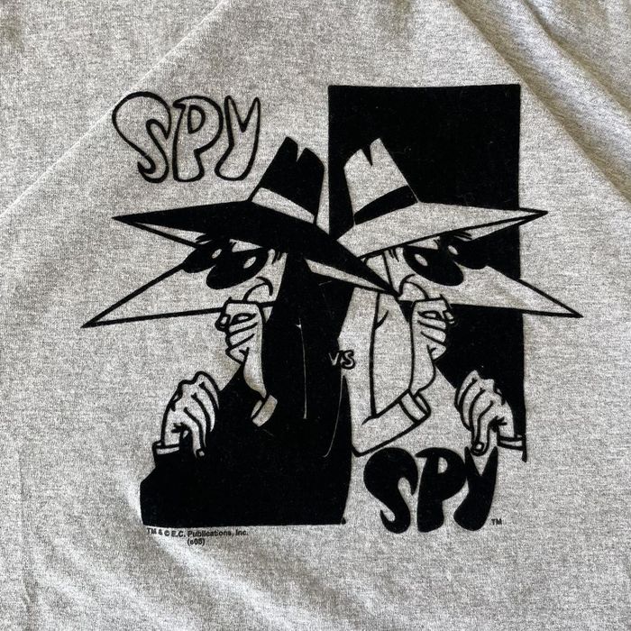 Vintage Vintage Y2K Cartoon Network Spy Vs. Spy Velvet Feel Shirt | Grailed