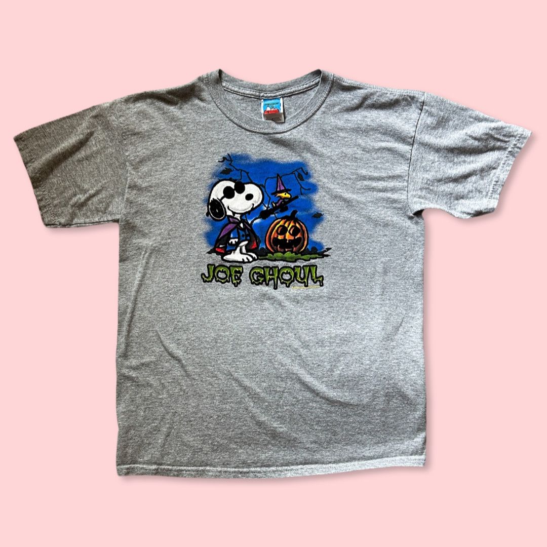 Peanuts Vintage 90s Joe Ghoul T shirt | Grailed