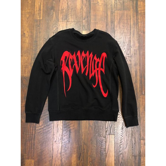 Revenge Revenge Knit Logo Crewneck Sweater M | Grailed