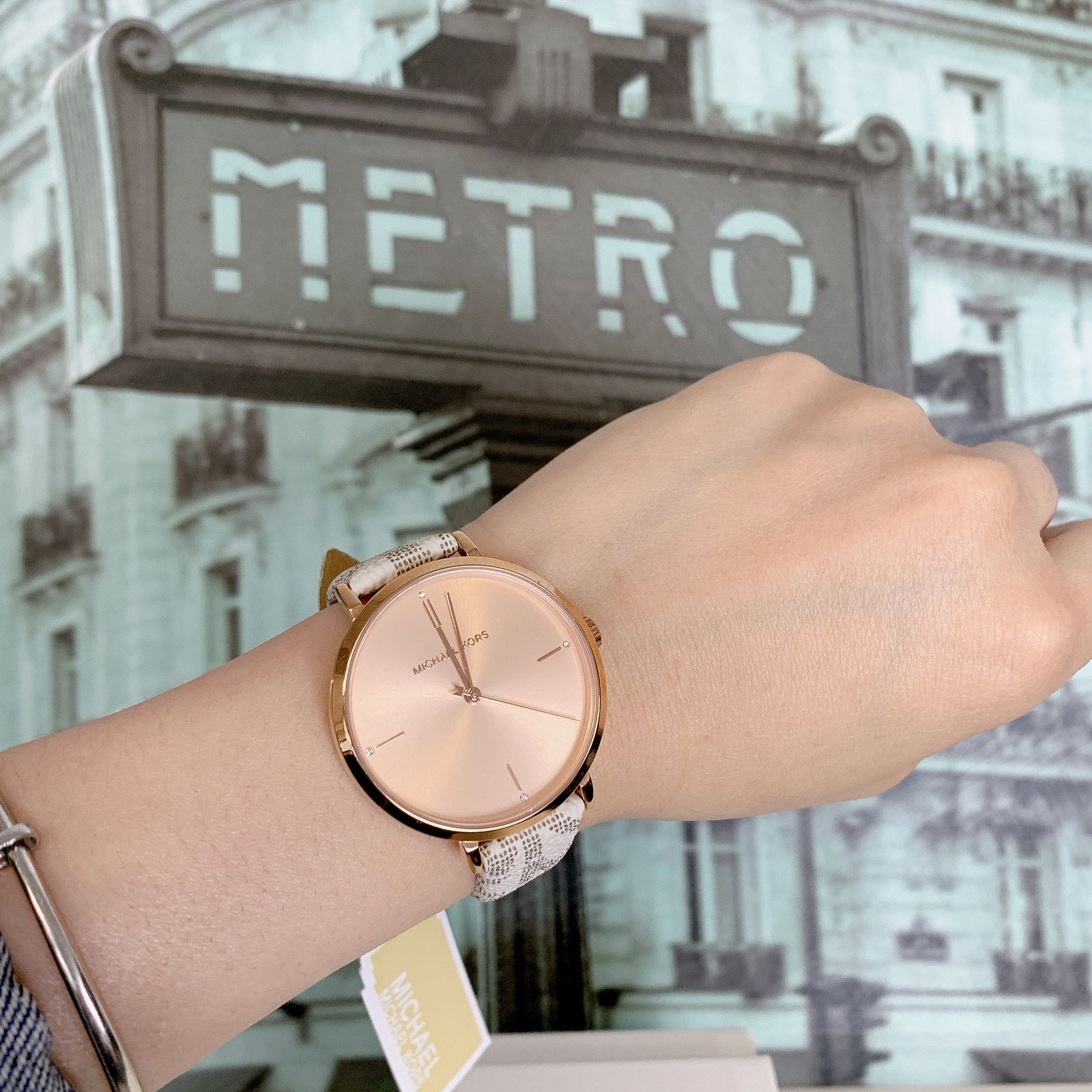 Michael Kors Michael Kors MK7128 Jayne Three-Hand Vanilla Watch | Grailed