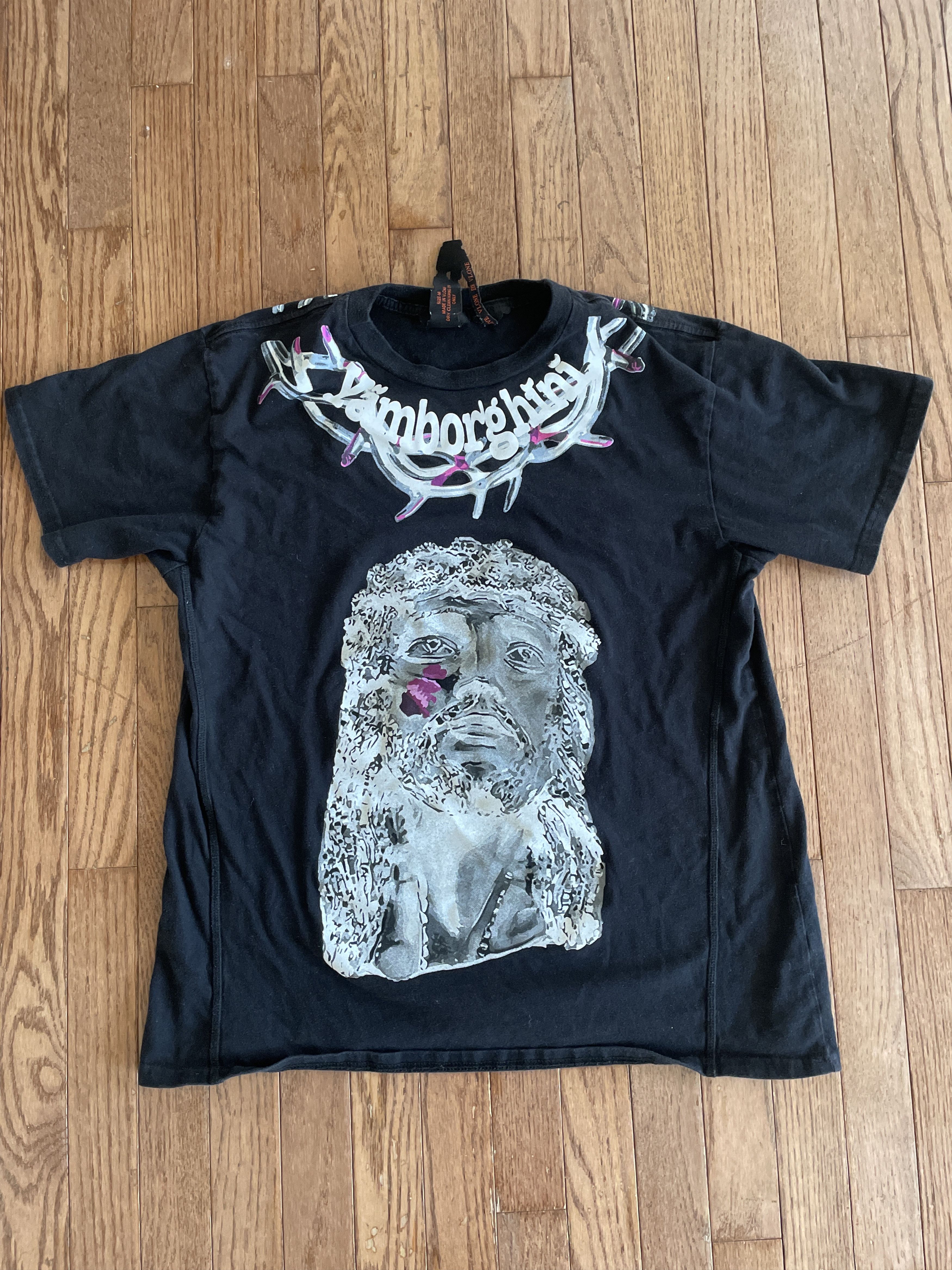 Vlone Vlone yams day Jesus piece shirt | Grailed