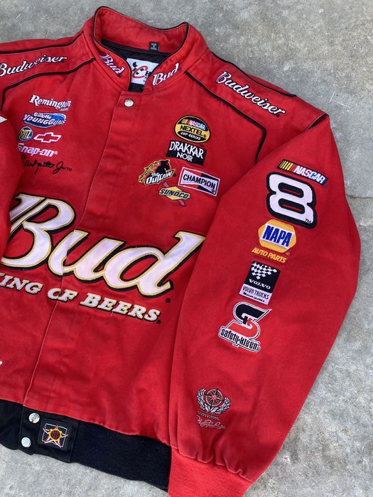 Vintage Nascar Budweiser Racing Jacket | Grailed