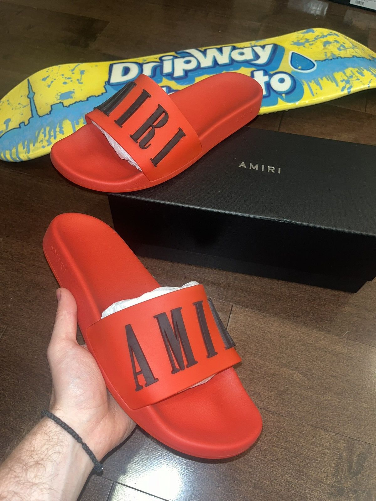 Amiri New Amiri Pool Slides | Grailed