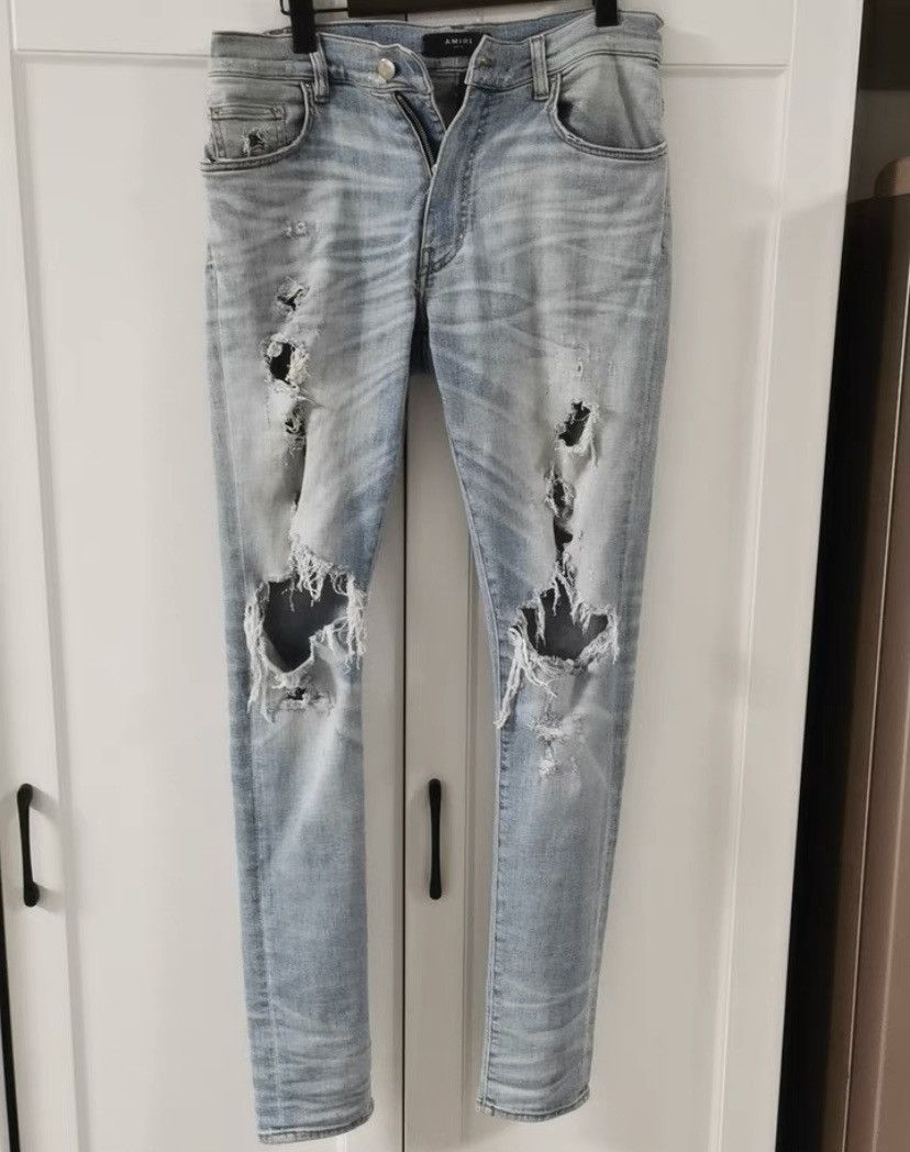 Amiri Amiri ripped jeans | Grailed