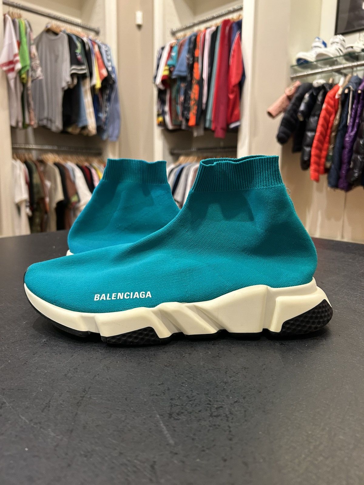 Balenciaga Balenciaga Runner Sneakers - Teal | Grailed