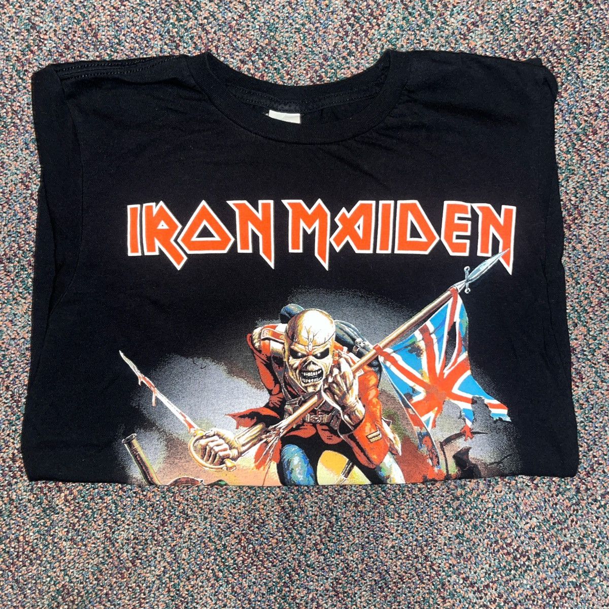 Vintage Vintage Iron Maiden Trooper T-shirt | Grailed