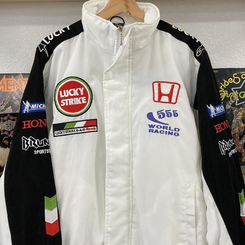 Honda × Vintage DS Honda F1 Team Motorsports Racing Jacket | Grailed