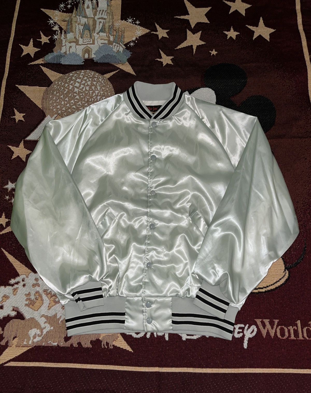 Vintage Vintage 80s Pla-Jac Nylon Satin Bomber Jacket | Grailed