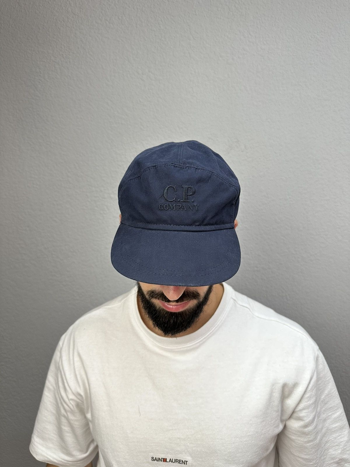 Vintage Vintage C.P. Company Cap Navy Blue | Grailed