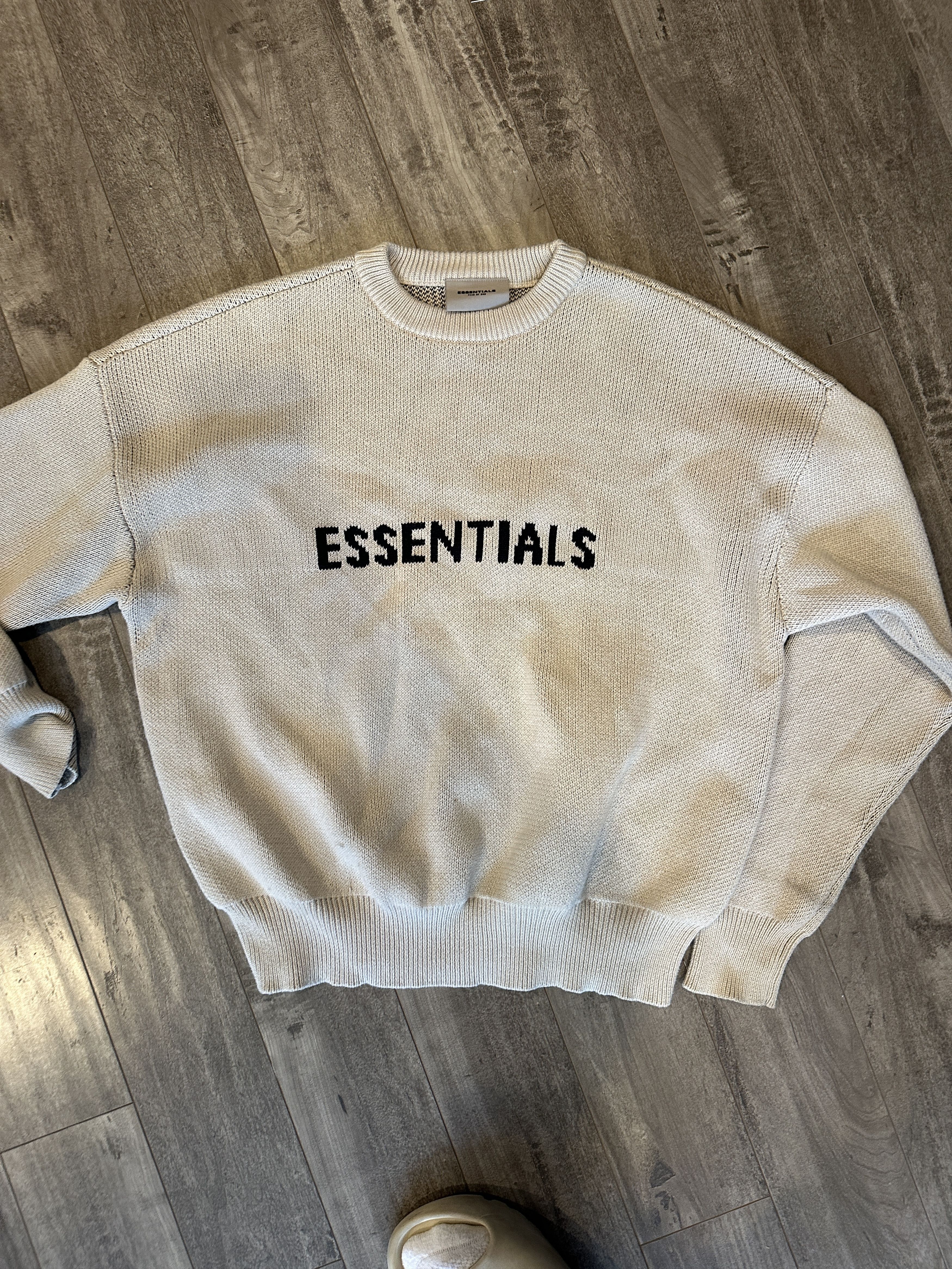 Essentials Fear of God Essentials Knit Sweatshirt | Grailed