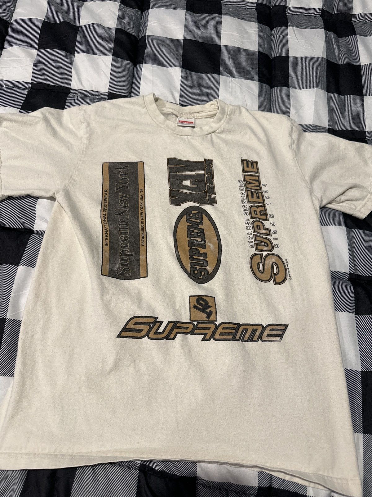 Supreme Supreme Multi Logos Tee (Small) | Grailed