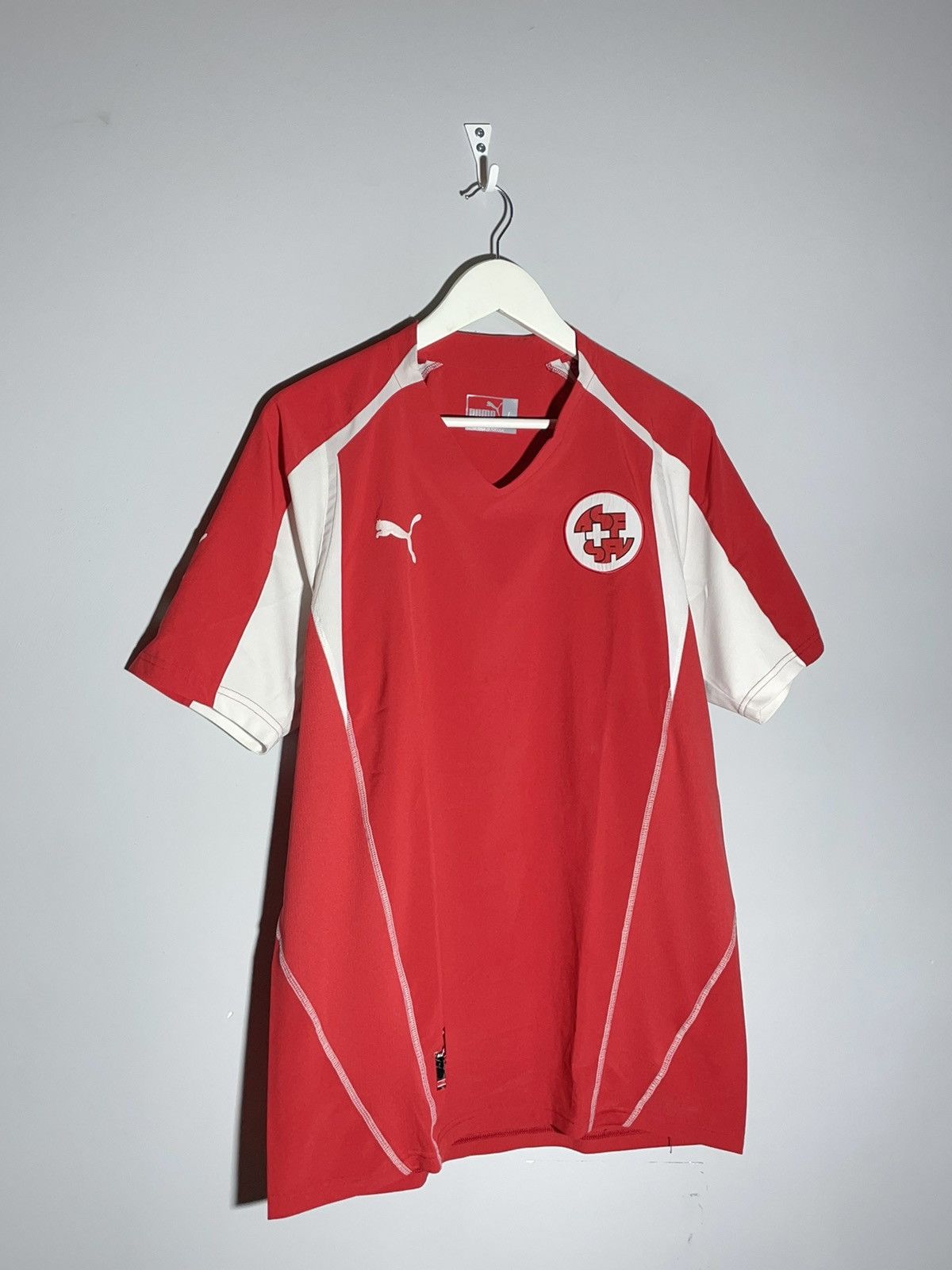 Vintage National Team Switzerland Puma 2004 Vintage Football Shirt ...