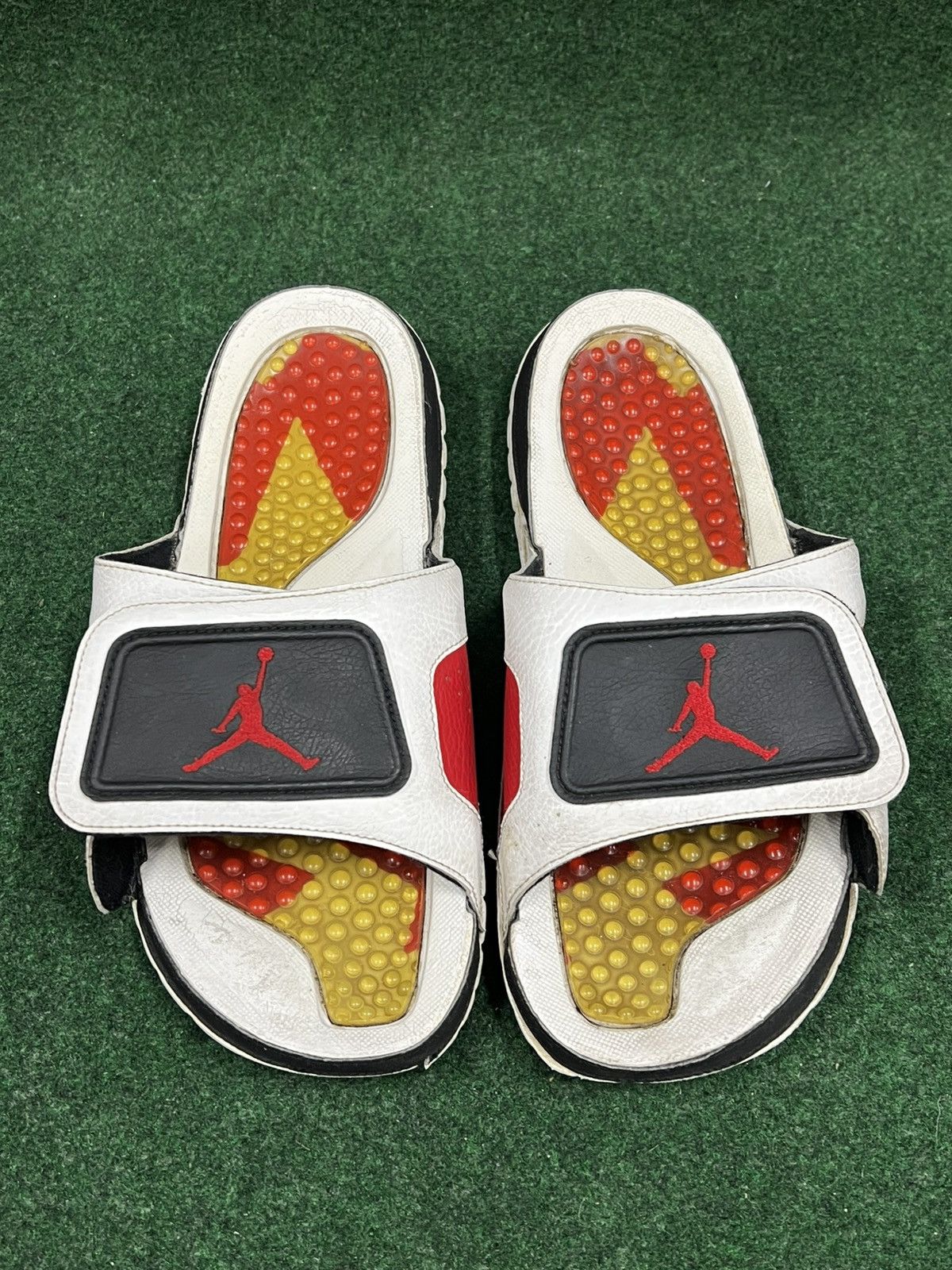 Jordan Brand × Rare × Vintage 2013 Air Jordan Hydro 5 Slides | Grailed