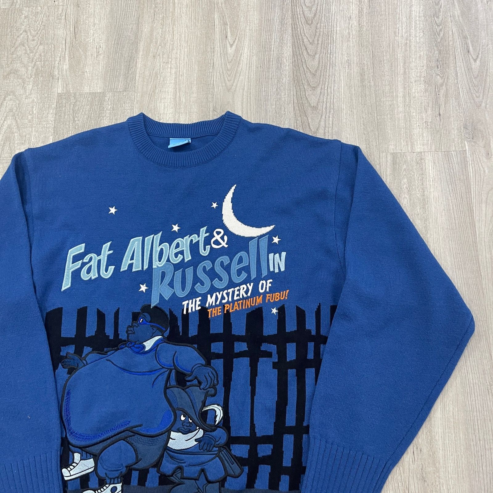 Vintage VINTAGE 90s Fubu Fat Albert & Russell Crewneck Sweater | Grailed