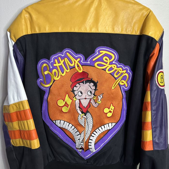 Vintage rare betty boop jeff hamilton racing jacket | Grailed