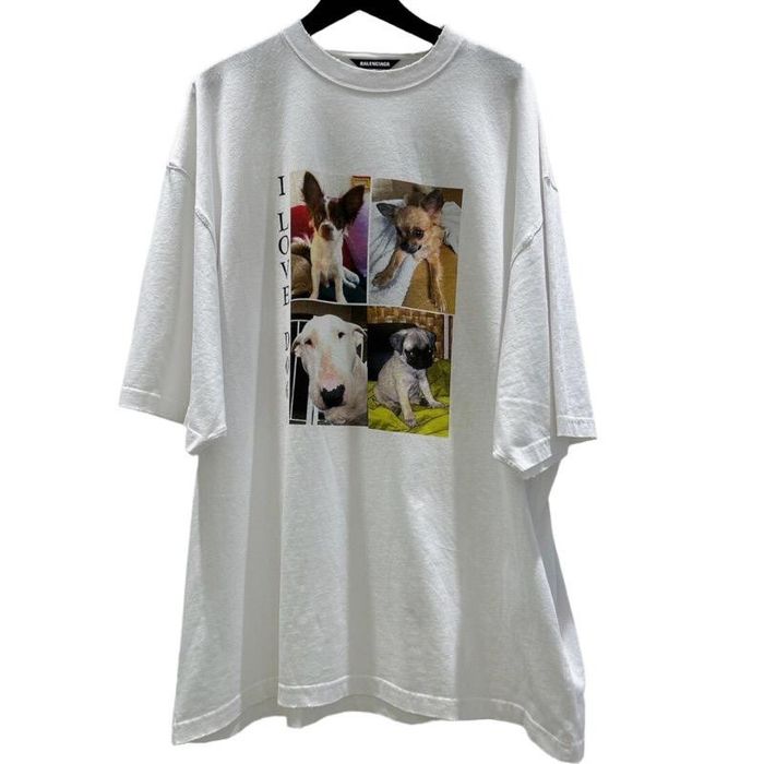 Balenciaga FW20 I Love Dogs Tee | Grailed