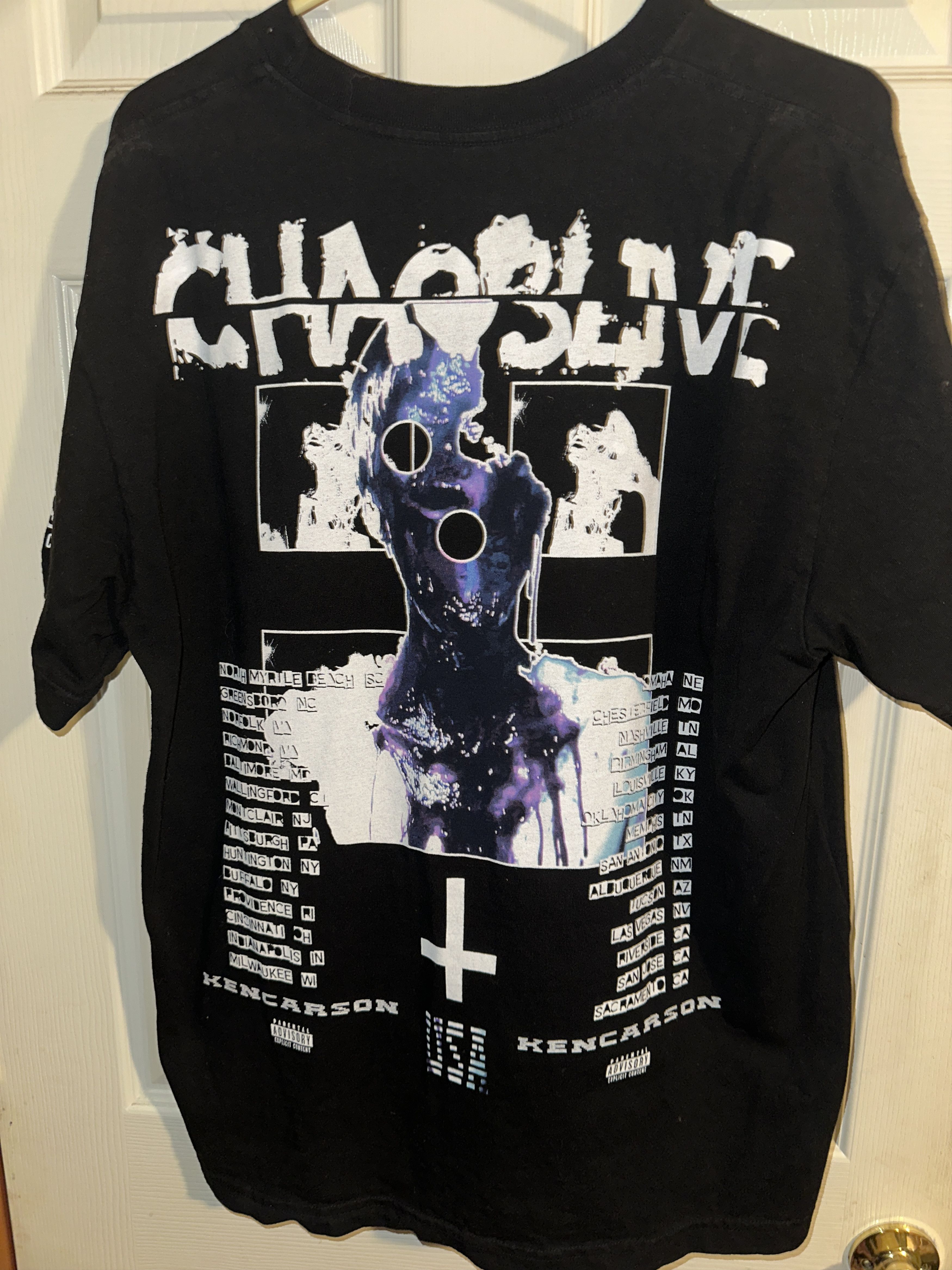 Ken Carson KEN CARSON BLOOD SWEAT TEARS CHAOS LIVE TOUR | Grailed