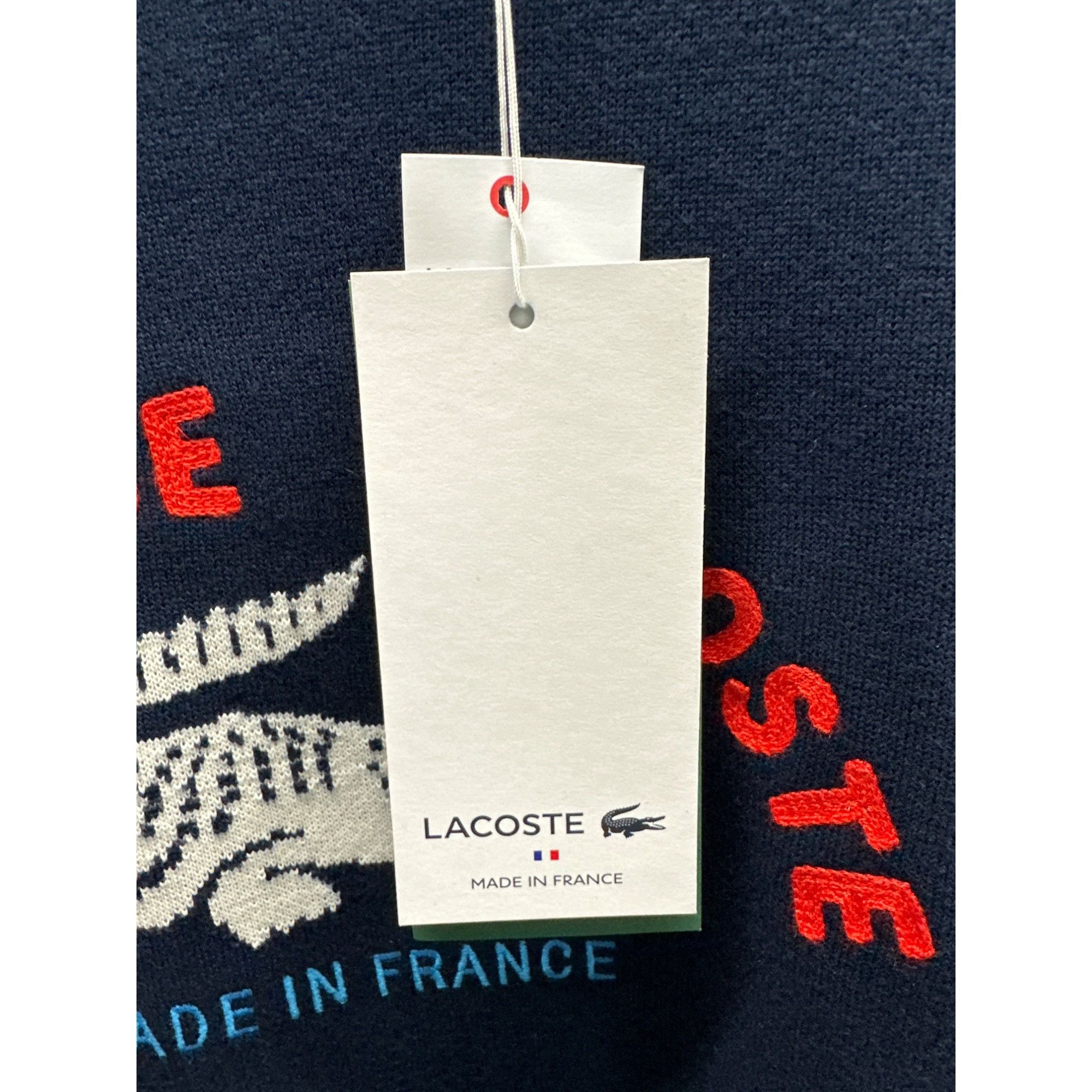 Lacoste NEW Lacoste Made in France Embroidered Croc Sweater | Grailed
